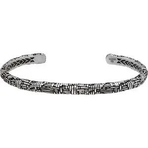 John Varvatos Artisan Sterling Cuff Bracelet - Silver