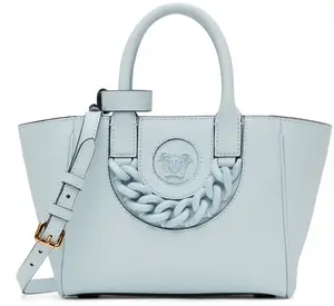 Versace Versace Blue 'La Medusa' Bag - 1va3v Ice Blue-ice B