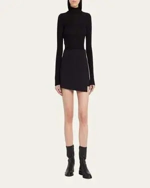 LOEFFLER RANDALL Danny Lambskin Mid Boots