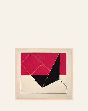 RFA FINE ART Dangerous Lines" Print Robert Robinson - Multi