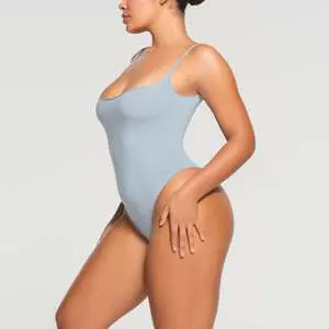 SKIMS Raw Edge Cami Bodysuit