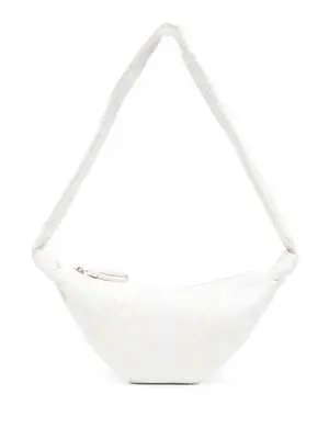 LEMAIRE LEMAIRE Half-Moon Shoulder Bag White