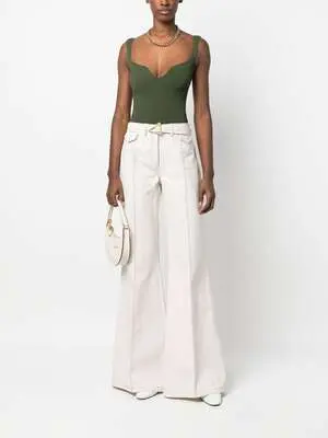 Giambattista Valli Wide-leg Flared Trousers