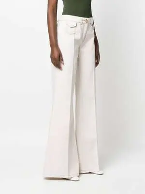 Giambattista Valli Wide-leg Flared Trousers