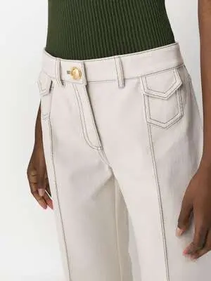 Giambattista Valli Wide-leg Flared Trousers
