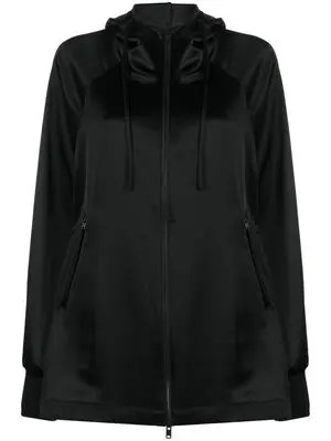 Y3 Zip-fastening Hooded Jacket