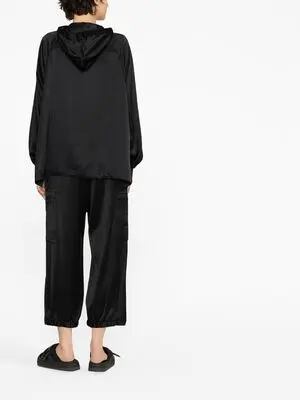 Y3 Zip-fastening Hooded Jacket