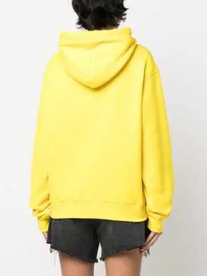 Dsquared2 Icon Cool Cotton Hoodie - Yellow