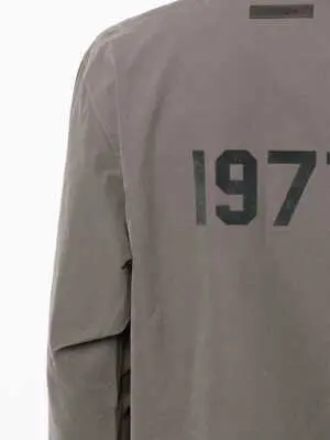 Fear Of God Charcoal Grey Cotton Blend Bomber Jacket - Green