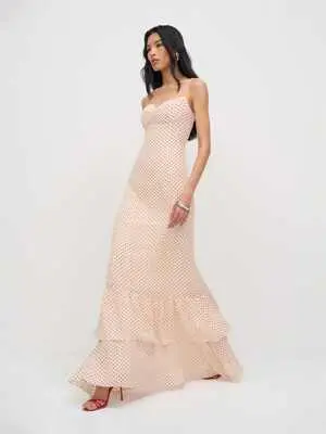 REFORMATION Fallon Maxi Dress - Ivory