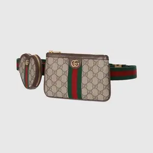 Gucci Ophidia Gg Heart Utility Belt Gg Canvas