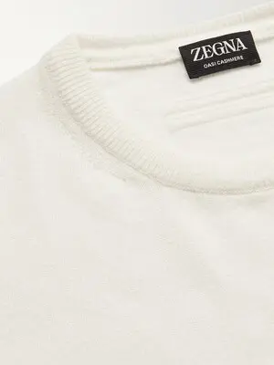 Zegna Oasi Slim-fit Cashmere Sweater