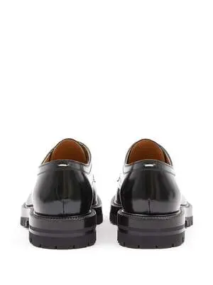 MAISON MARGIELA Tabi Leather Derby Shoes - Black