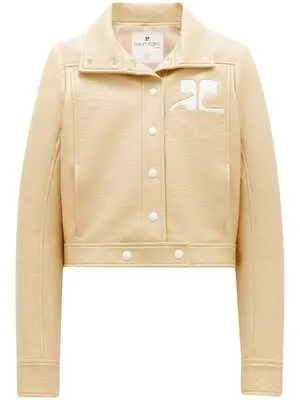 COURREGES Logo-patch Bomber Jacket
