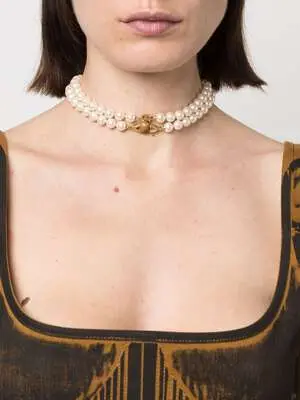 VIVIENNE WESTWOOD Two-row Choker Necklace