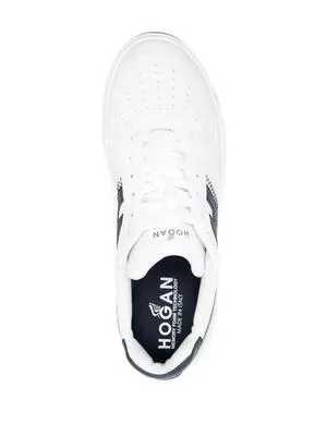 Hogan H630 Logo-patch Low-top Sneakers