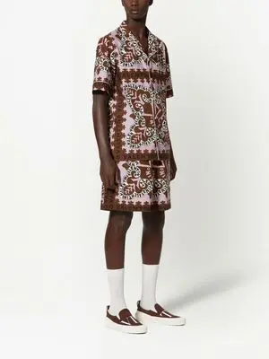 Valentino Garavani Short-sleeve Cotton Shirt