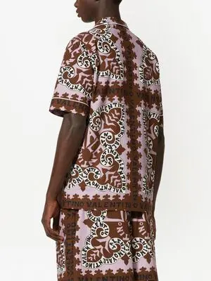 Valentino Garavani Short-sleeve Cotton Shirt