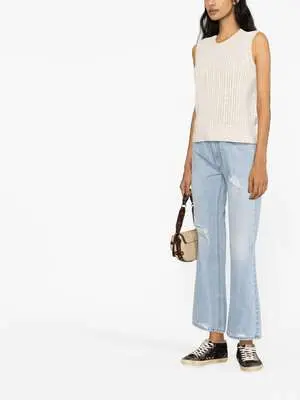 GOLDEN GOOSE Chunky Knit Vest