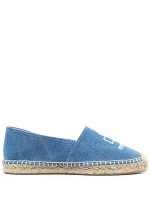 Isabel Marant Étoile Canae Logo-embroidered Espadrilles - Blue