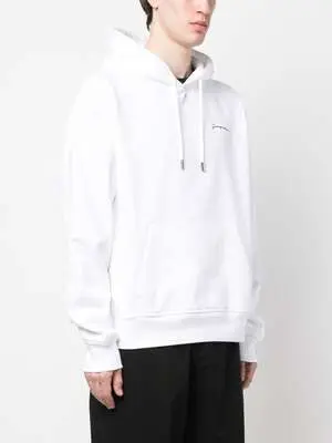 Jacquemus Le Sweatshirt Brodé Hoodie - White