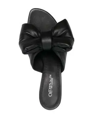 Off-White Allen Bow-detail Leather Sandals