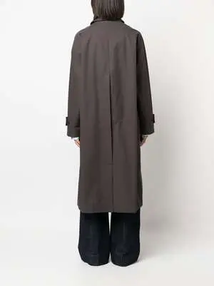 Studio Nicholson Holin Buttoned Raincoat - Brown