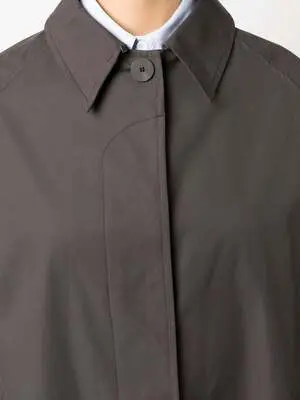 Studio Nicholson Holin Buttoned Raincoat - Brown