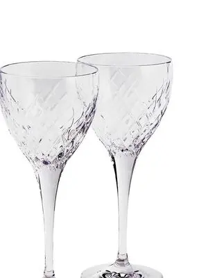 SOHO HOME Barwell Crystal Set Of Four Wine Glasses