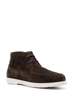 MOORER Bruschi Ankle Boots - Brown