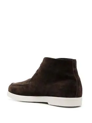 MOORER Bruschi Ankle Boots - Brown