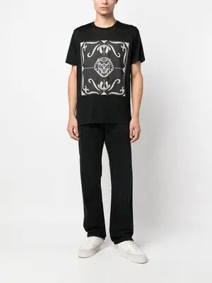 BILLIONAIRE Graphic-print T-shirt - Black