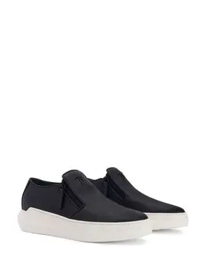 GIUSEPPE ZANOTTI Conley Zip Sneakers - Black