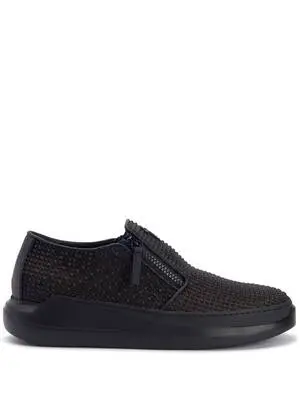 GIUSEPPE ZANOTTI Conley Zip Sneakers - Brown