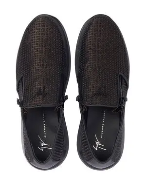 GIUSEPPE ZANOTTI Conley Zip Sneakers - Brown