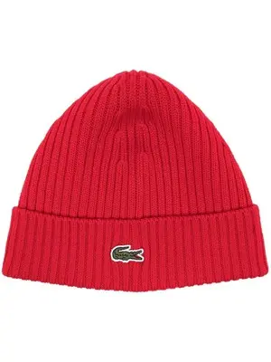Lacoste Logo-patch Wool Beanie