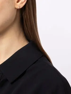 MARIA TASH Triangle Diamond Drop Earring