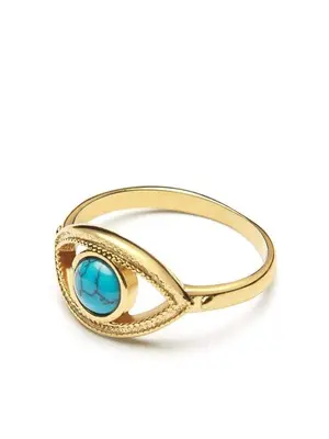 NIALAYA JEWELRY Skyfall Evil Eye Ring