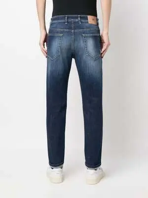 PT TORINO Mid-rise Slim-fit Jeans - Blue