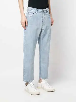 PT TORINO Mid-rise Straight-leg Jeans - Blue