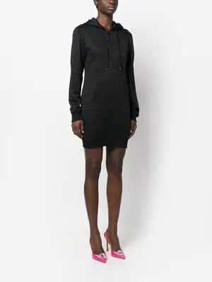 Moschino Monogram Logo-print Hoodie Dress