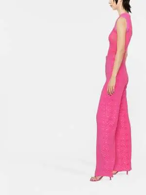 MARINE SERRE Moon Sponge Flared Trousers