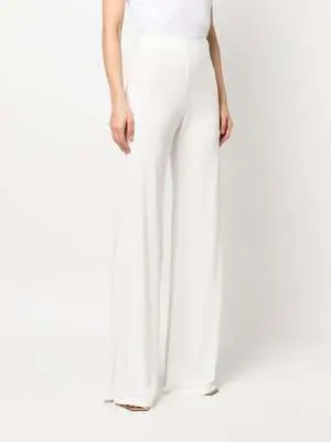 Alberta Ferretti High-waisted Flared Trousers