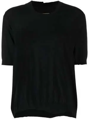 UMA WANG Fine-knit Cotton-blend T-shirt