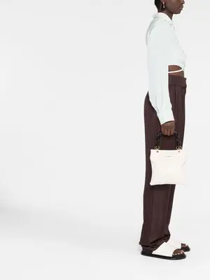 JIL SANDER Crocodile-effect Crossbody Bag