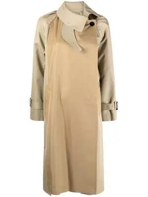 Sacai Two-tone Buttoned Coat
