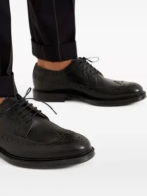 Brunello Cucinelli Leather Derby Shoes