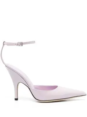 By Far Eliza 75mm Pumps - Purple