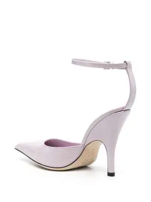 By Far Eliza 75mm Pumps - Purple