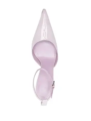 By Far Eliza 75mm Pumps - Purple
